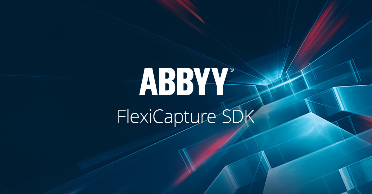 ABBYY FlexiCapture SDK - Especificaciones técnicas